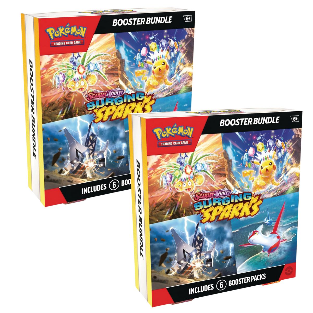 Pokemon Scarlet & Violet Surging Sparks Booster Bundle (2-Pack ...
