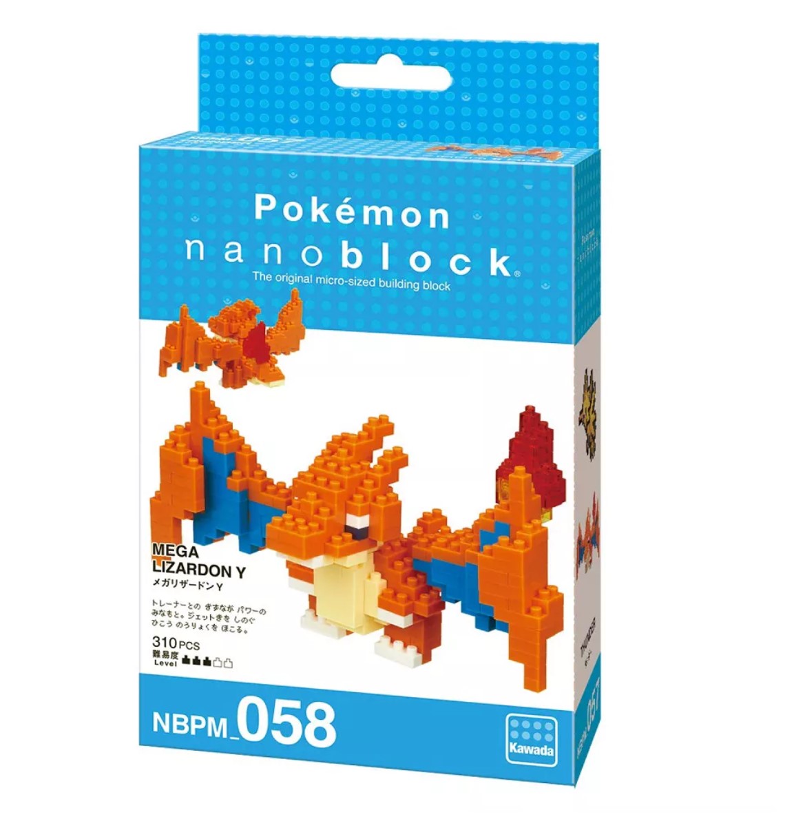 nanoblock - Pokemon - Mega Charizard, Pokemon Series Building Kit — BlueProton