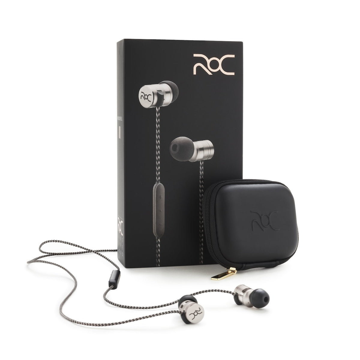 ROC Model III - Silver by Cristiano Ronaldo Wired Sport Earbuds in-Ear ...